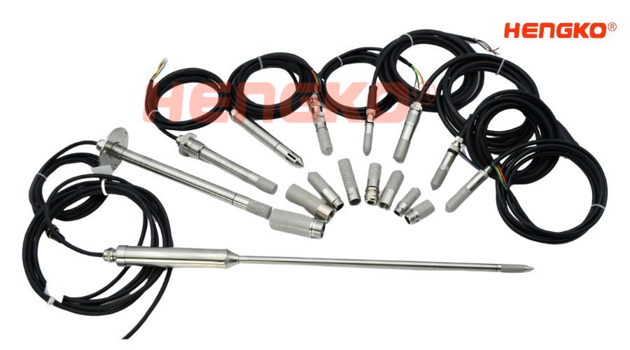 Six-star probe temperature and humidity I2C integrated probe